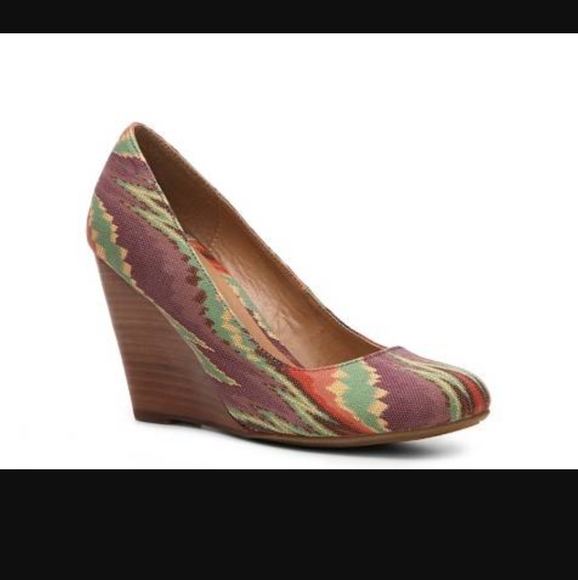 Mix No. 6 | Shoes | Mix No 6 Otavia Multi Color Wedge Heels | Poshmark